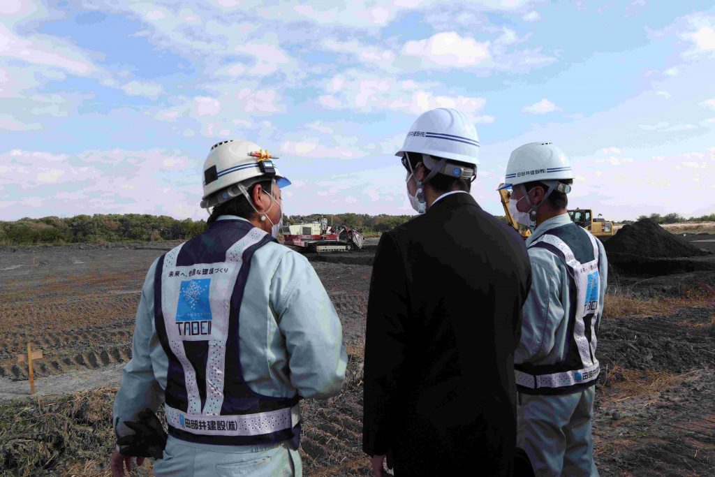 C専門学校生 会社訪問＆現場見学会 開催 - 田部井建設株式会社 - TABEI CORPORATION